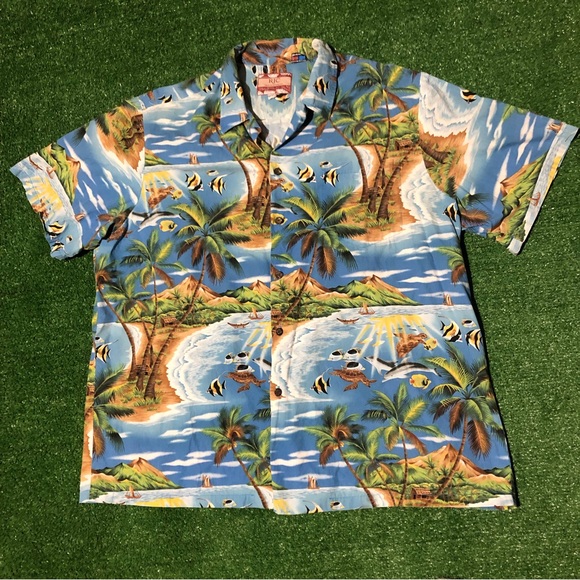 RJC | Shirts | Vintage Rjc Made In Hawaii Usa Hawaiian Button Up Shirt ...